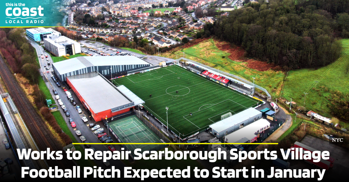 Works to Repair Scarborough Sports Village Football Pitch Expected to ...