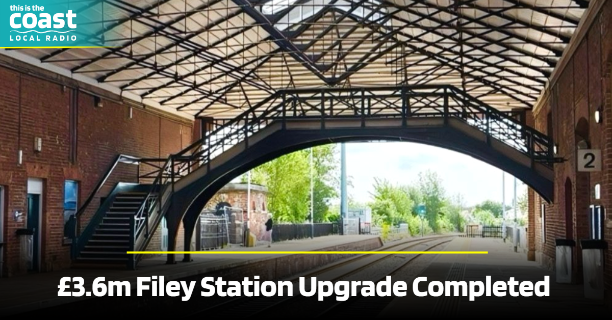 £3.6m Filey Station Upgrade Completed - This is the Coast