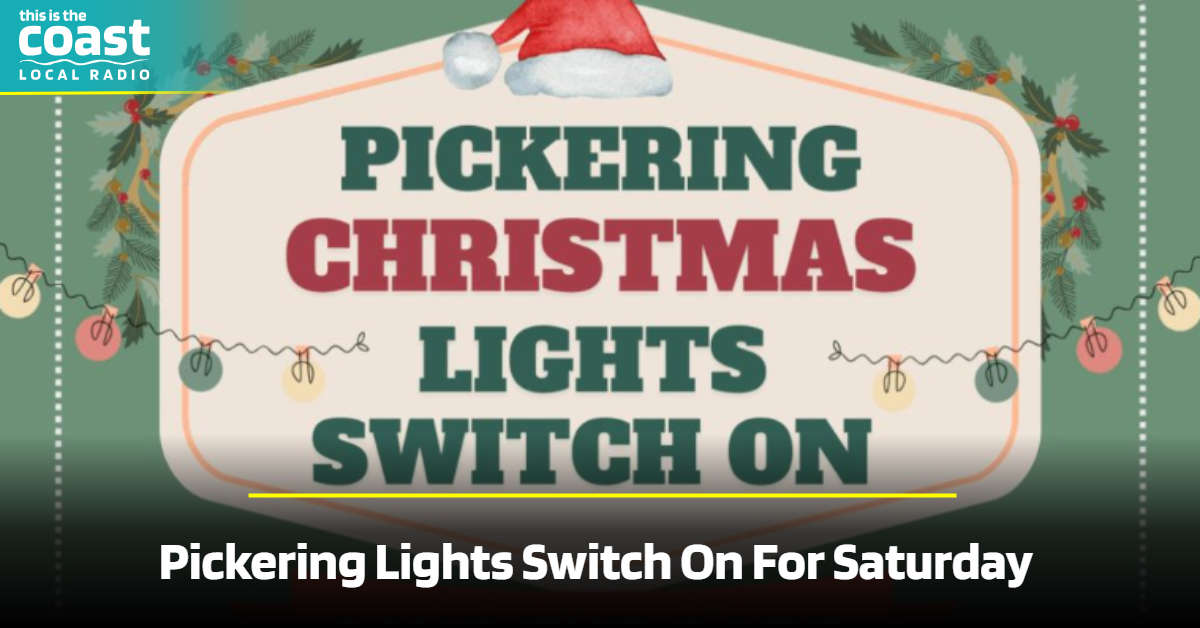 Pickering Christmas Lights Switch On - This is the Coast