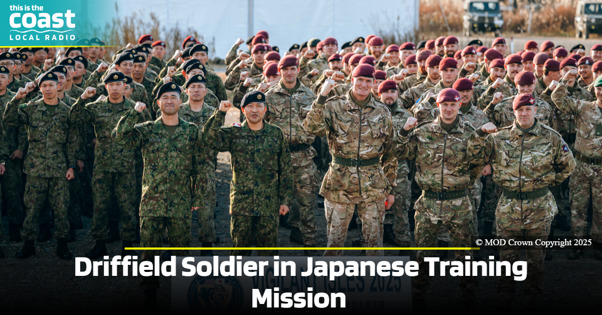 Driffield Soldier in Japanese Training Mission - This is the Coast