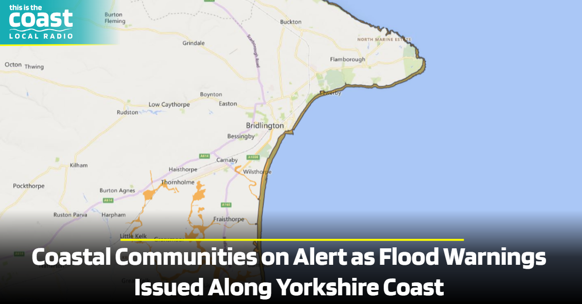 Coastal Communities on Alert as Flood Warnings Issued Along Yorkshire ...