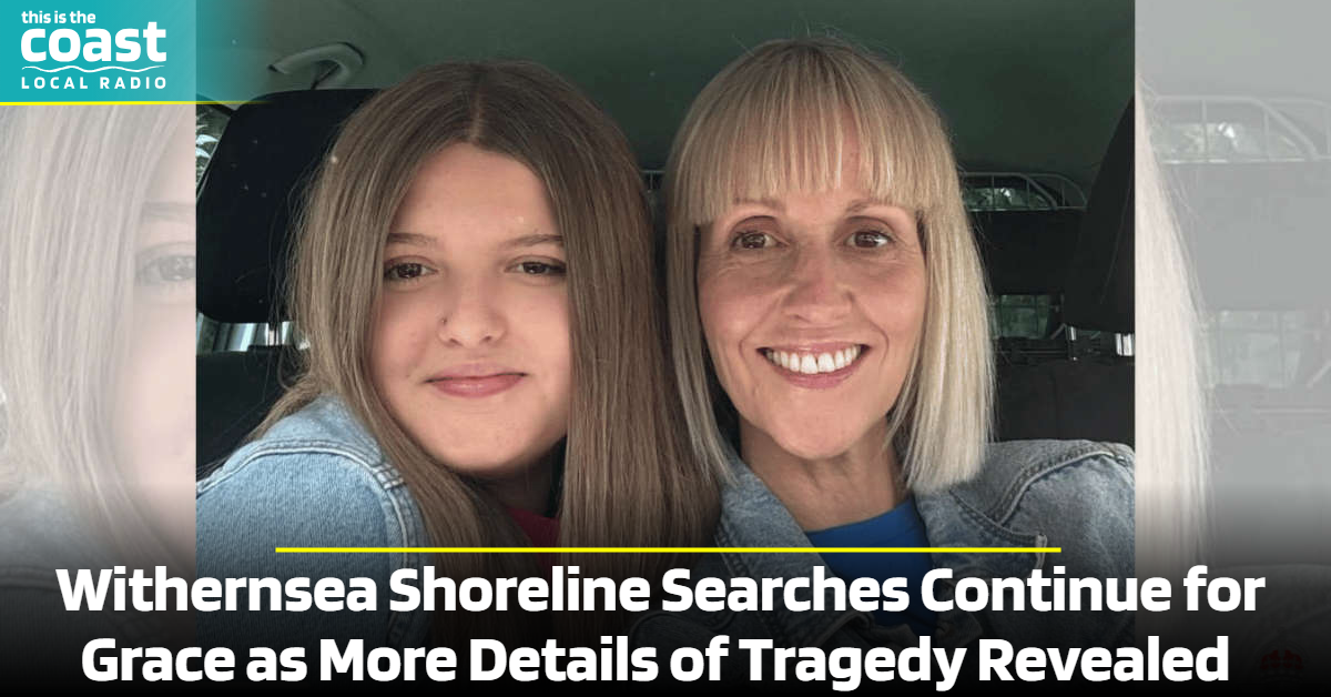 Withernsea Shoreline Searches Continue for Grace as More Details of ...