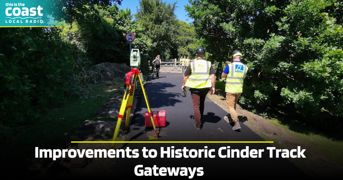 Improvements to Historic Cinder Track Gateways - This is the Coast