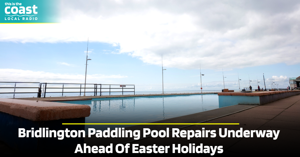Bridlington Paddling Pool Repairs Underway Ahead Of Easter Holidays ...