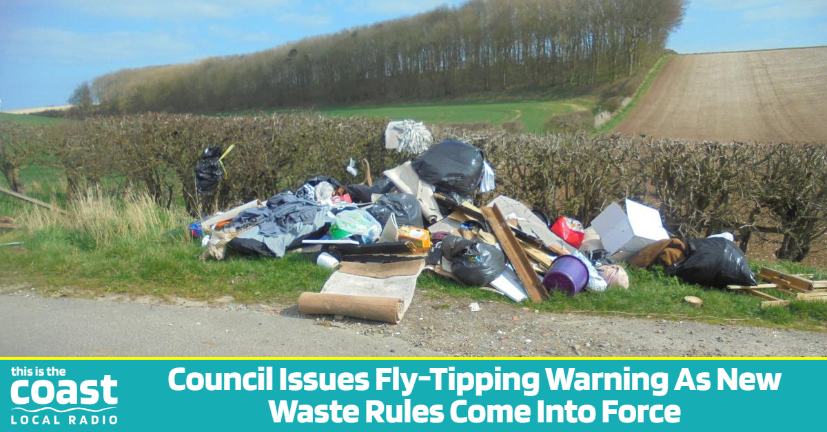 Council Issues Fly-Tipping Warning As New Waste Rules Come Into Force ...
