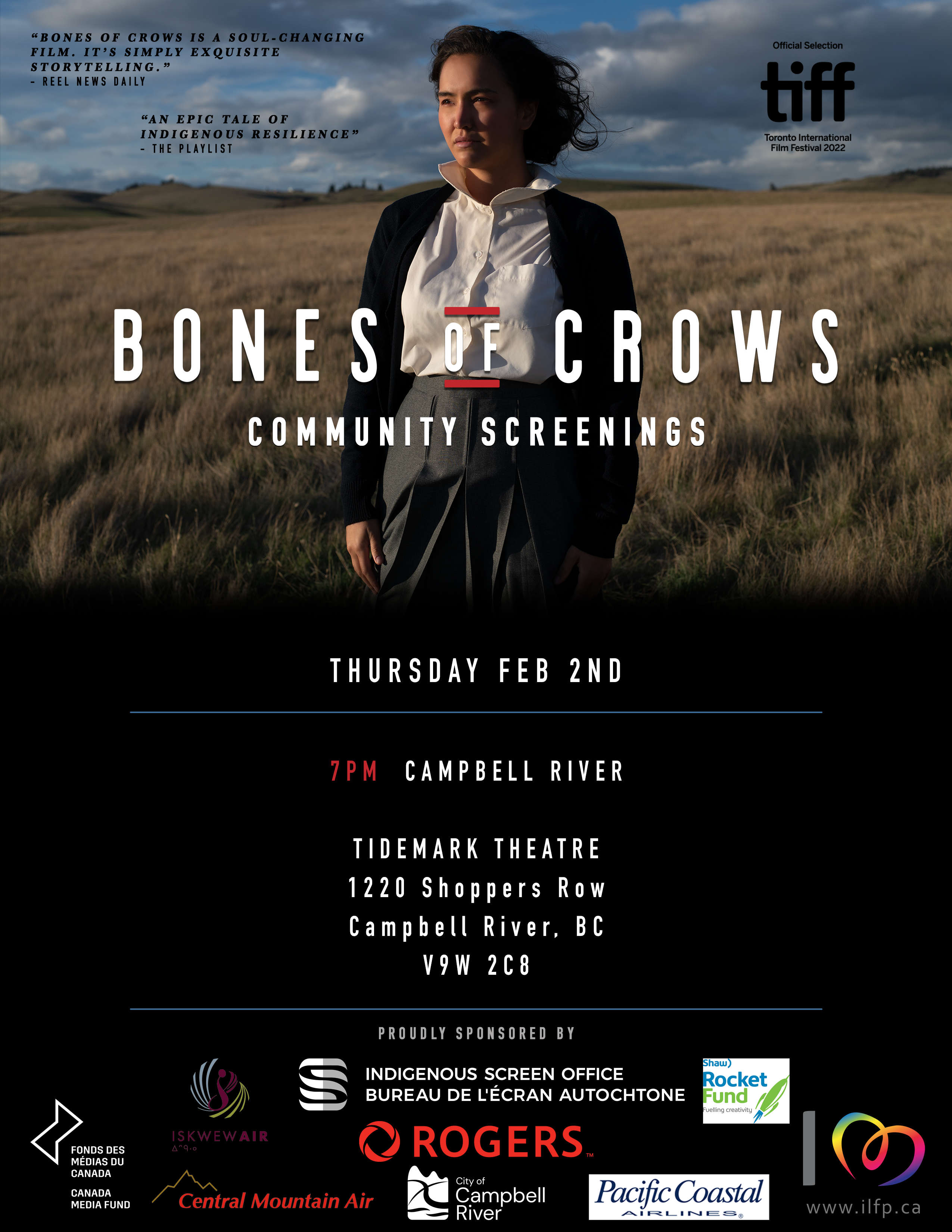 Free Screening Of Bones of Crows At The Tidemark Theatre - The Raven 100.7