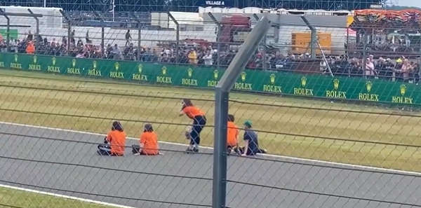 Just Stop Oil protesters found guilty after disrupting F1 British Grand ...