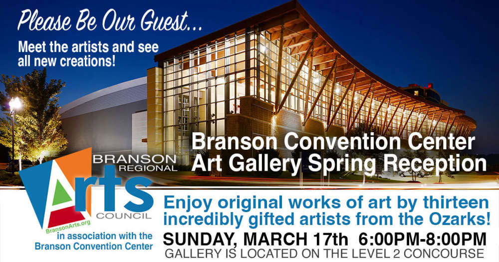 New Artist Reception at the Branson Convention Center Art Exhibition ...