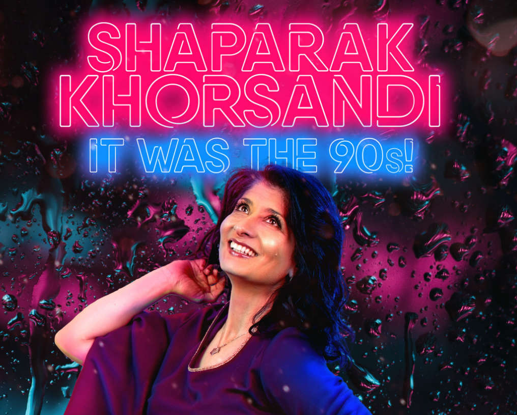 Shaparak Khorsandi: IT WAS THE 90s! - West Kent Radio | FM | Online ...
