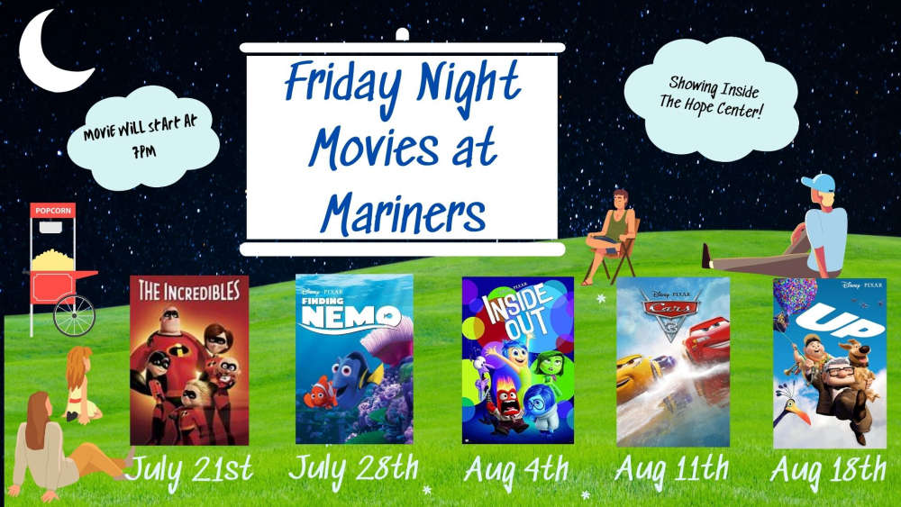 Friday Night Movies at Mariners - An Animated Faith Series - Christian ...