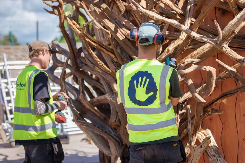 Behind the scenes tours for Eden's new play area - Cornwall's Rewind Radio