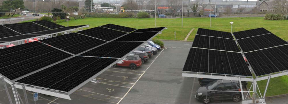 Solar canopy to reduce energy costs at New County Hall - Cornwall's ...
