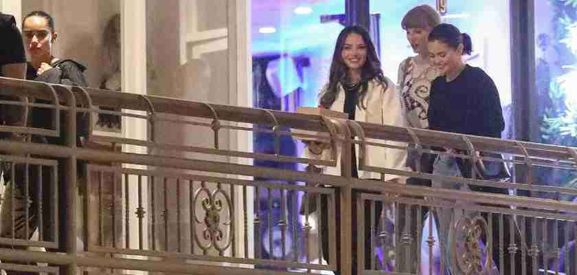 Taylor Swift Selena Gomez Y Zoe Kravitz Son Captadas En Noche De