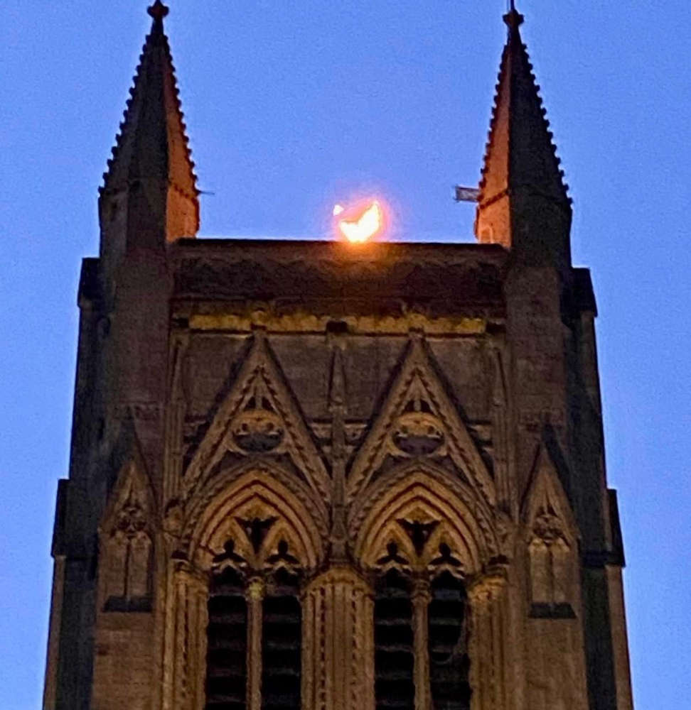 Fire crews attend ‘church roof in flames’ to find out it was ...