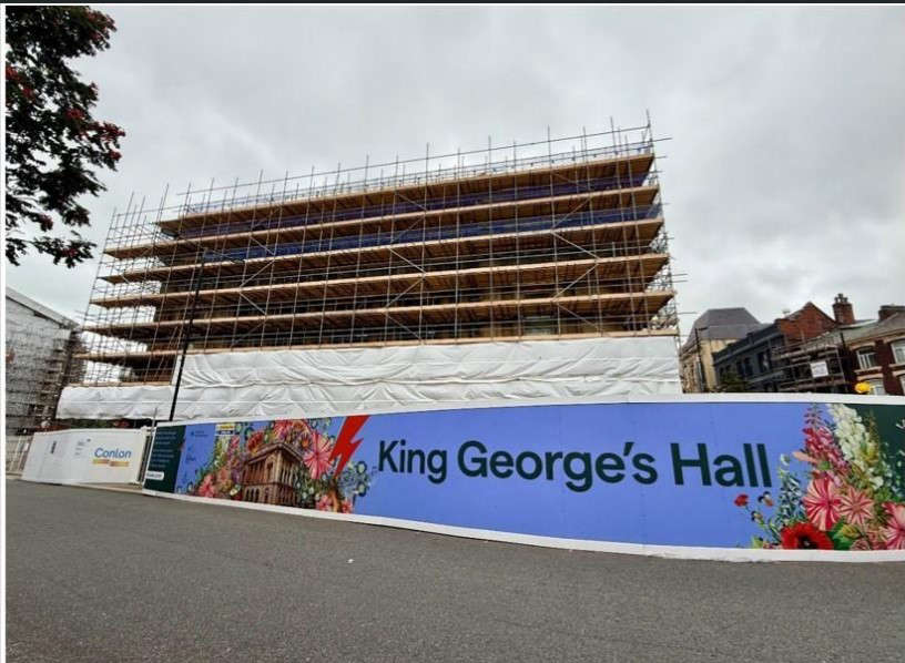 King George’s Hall refurb costs soar to £13.5m - Central Radio North West